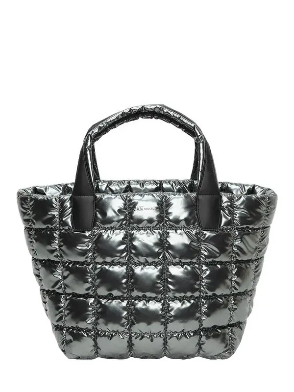 VEE COLLECTIVE Medium Porter Tote Bag - Grey