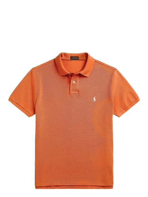 Polo Ralph Lauren Classic-fit Mesh Polo Shirt - Spring Melon