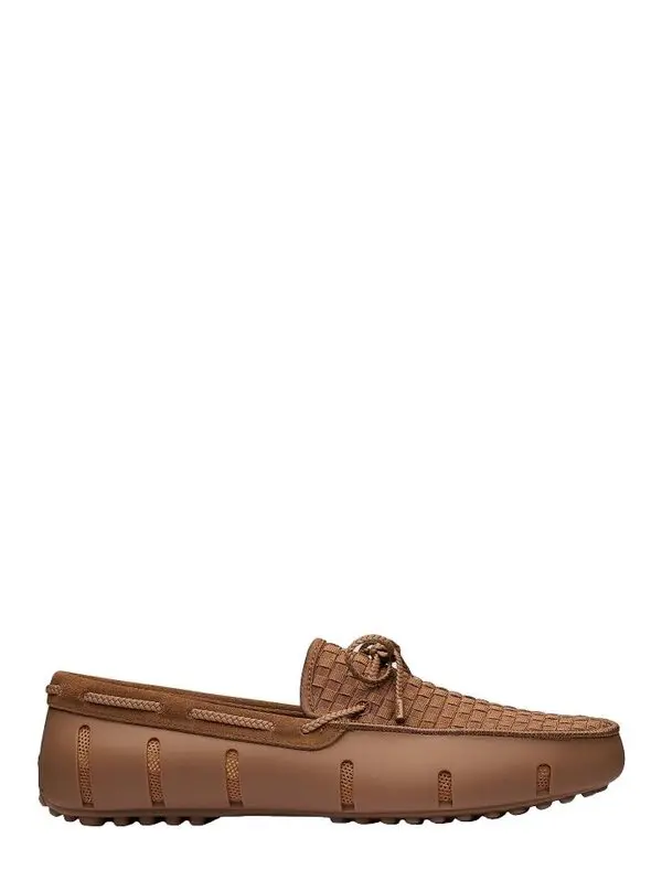 Swims Woven Driving Loafers - Nut