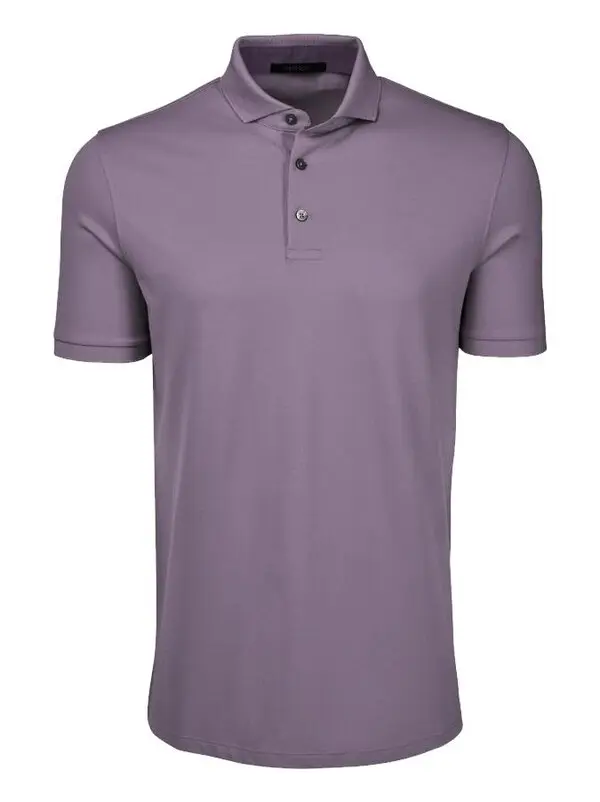 Greyson Crowley Logo-embroidered Polo Shirt - Toadflax