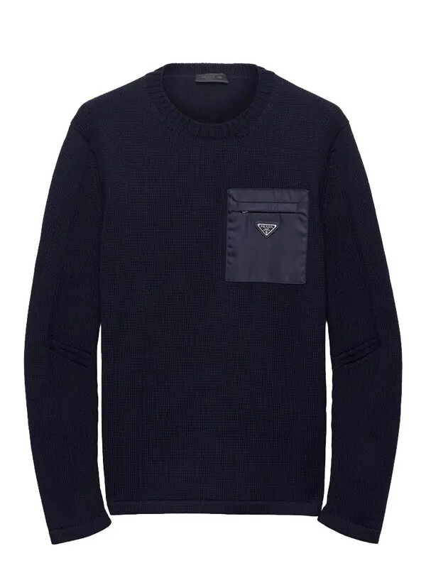 Prada Wool Sweater - Blue