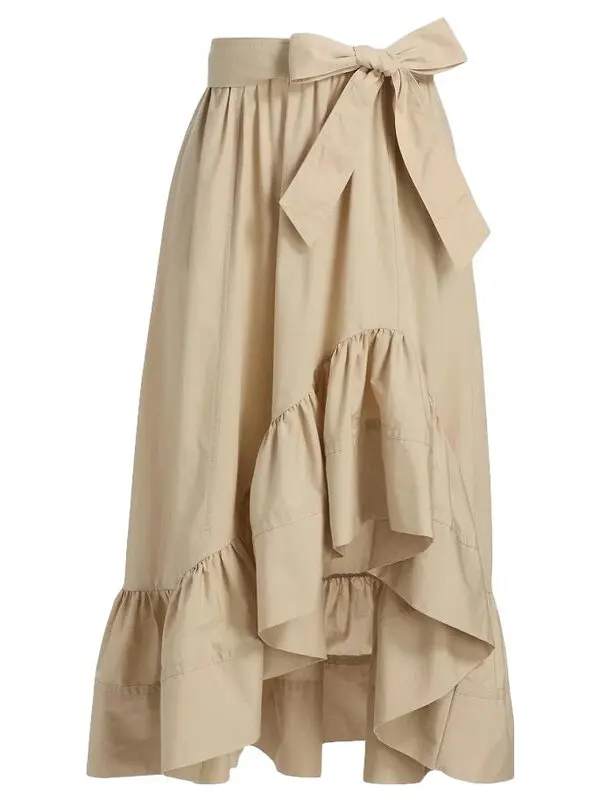 Cinq À Sept Zayla Split Midi-dress - White Khaki