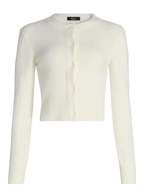 Rails Matilda Jewel Neck Cardigan - Ivory