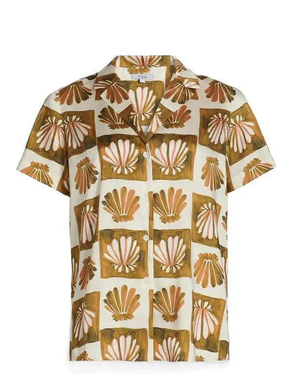 Rails Theis Shell Shirt - Checkered Shells