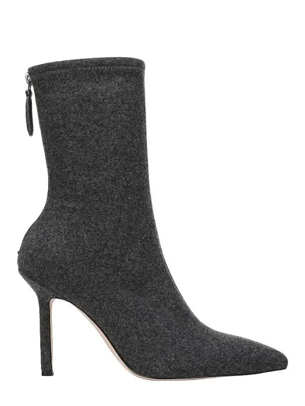 FAVORITE DAUGHTER Ryder 95mm Sock Boots - Grey