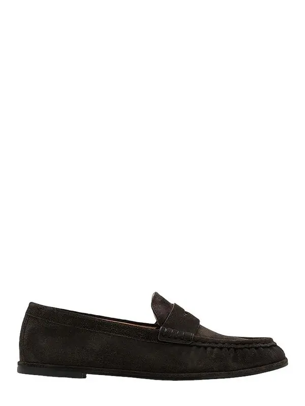 STUART WEITZMAN Spencer Suede Loafers - Shadow