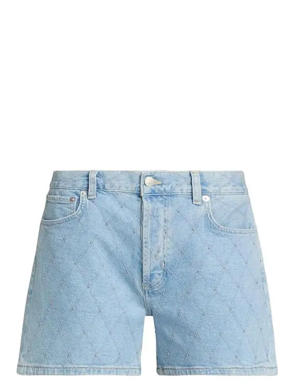 Rails Mesa Denim Shorts - Quilted Stud