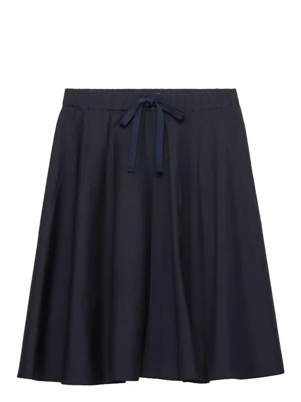 Prada Light Mohair Skirt - Blue
