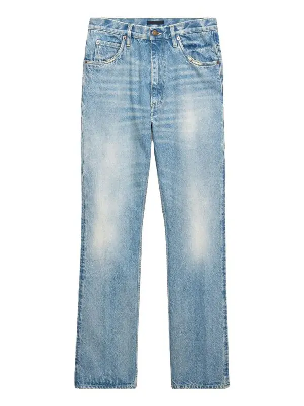 Prada Washed Denim Jeans - Blue