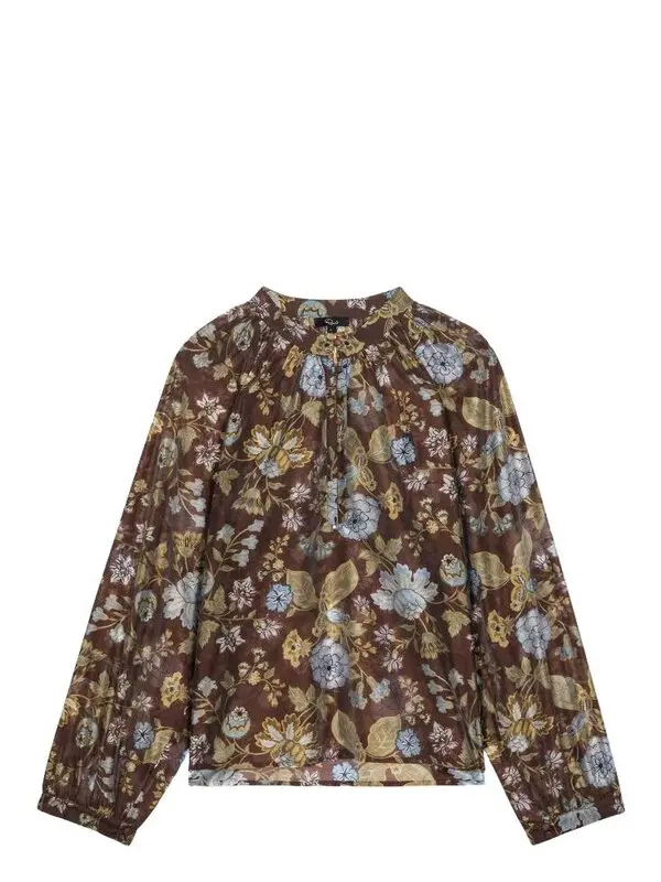 Rails Tali Floral Blouse - Willow