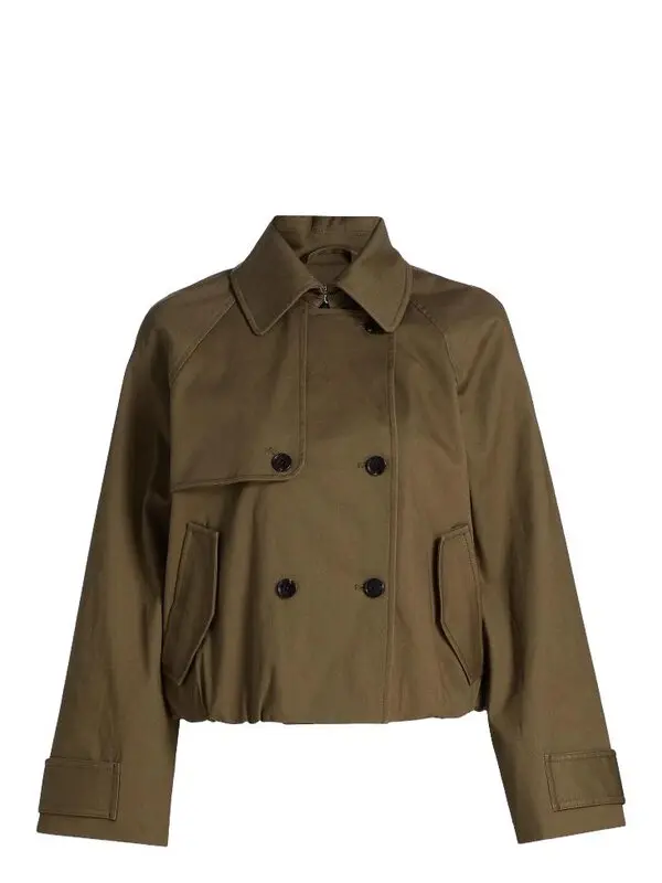 Rails Jett Double-breasted Trench Coat - Olive