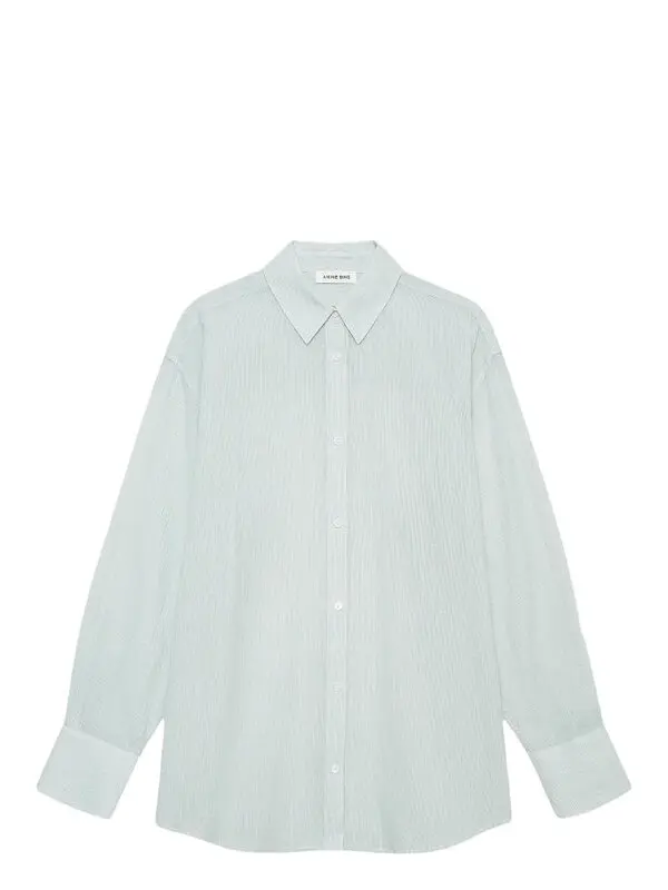ANINE BING Plaza Striped Cotton Shirt - Multi