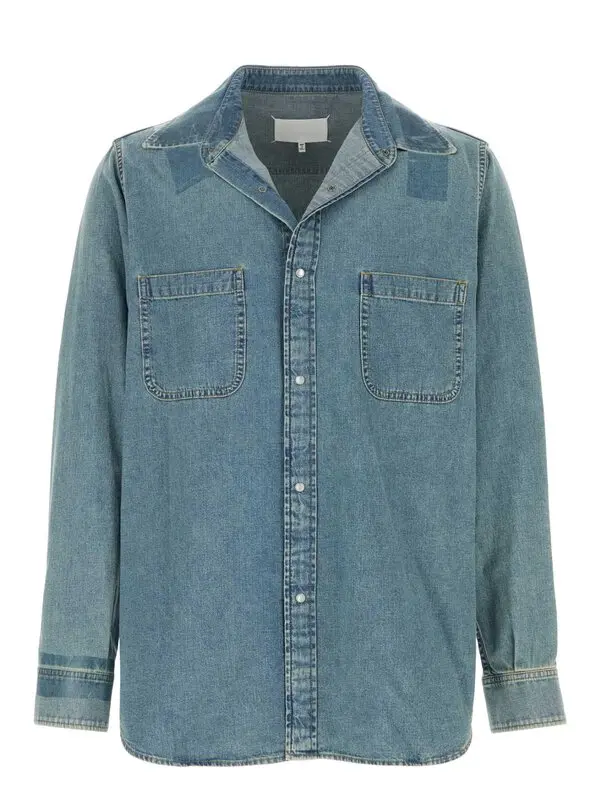 MAISON MARGIELA Denim Shirt - Blue