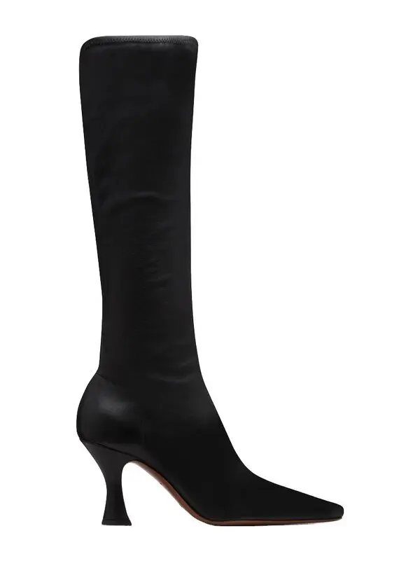 NEOUS Ran 80mm Under-the-knee Suede Boots - Black