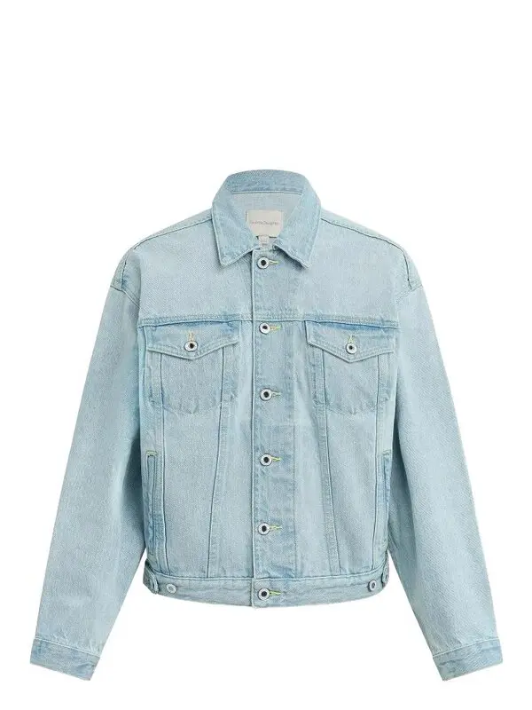 FAVORITE DAUGHTER The Otto Denim Trucker Jacket - Freeport