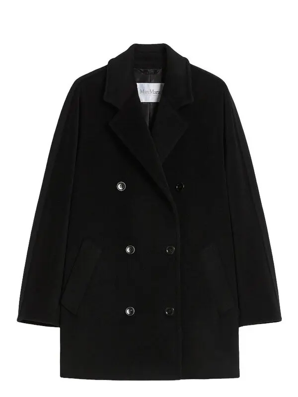 Max Mara Short Icon Coat - Black