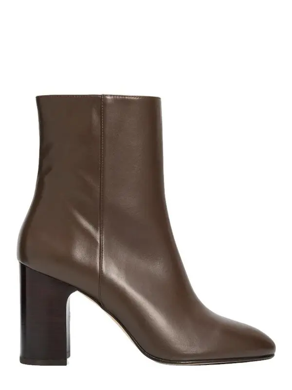 STUART WEITZMAN Mulberry 85mm Leather Boots - Walnut