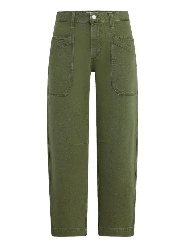 Joe's Jeans The Double-pocket Mid-rise Barrel Jeans - Winter Moss