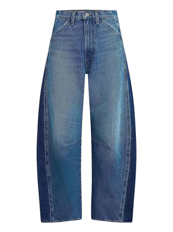 Joe's Jeans The Bowie Two-tone High-rise Jeans - Refreshing