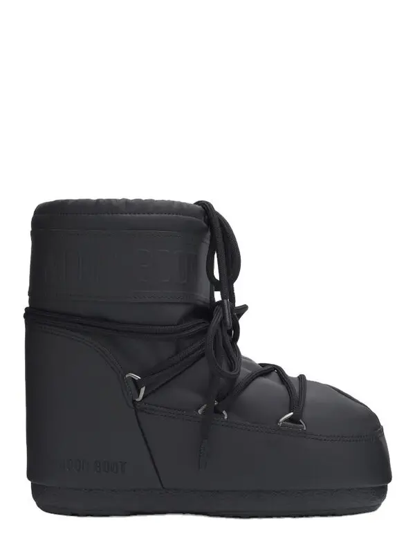 Moon Boot Icon Low Rubber Boots - Black