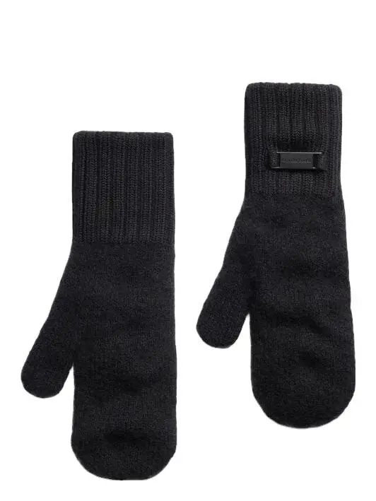 Canada Goose Alpaca-blend Mittens - Black