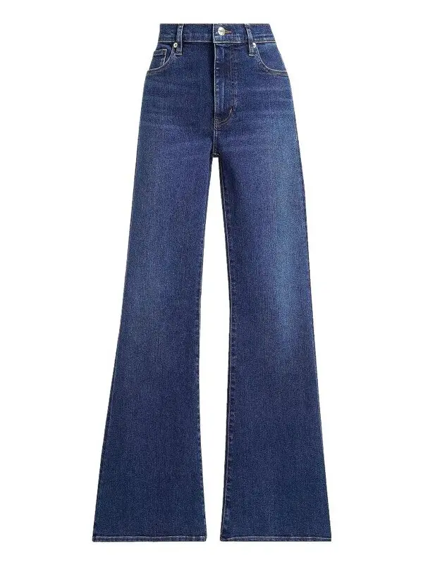 FRAME The Icon Mid-rise Stretch Flare Jeans - Solace