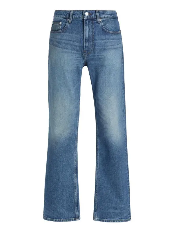 FRAME Stretch Mid-rise Bootcut Jeans - Echo