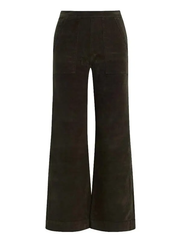 Joe's Jeans The Corduroy Wide-leg Pants - Olive