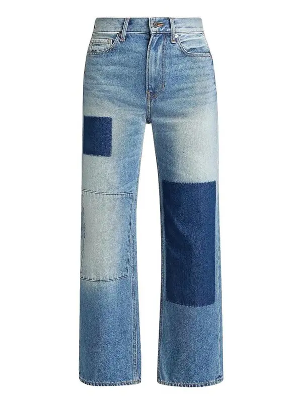Veronica Beard Dylan Ankle High-rise Straight Jeans - Time Lapse