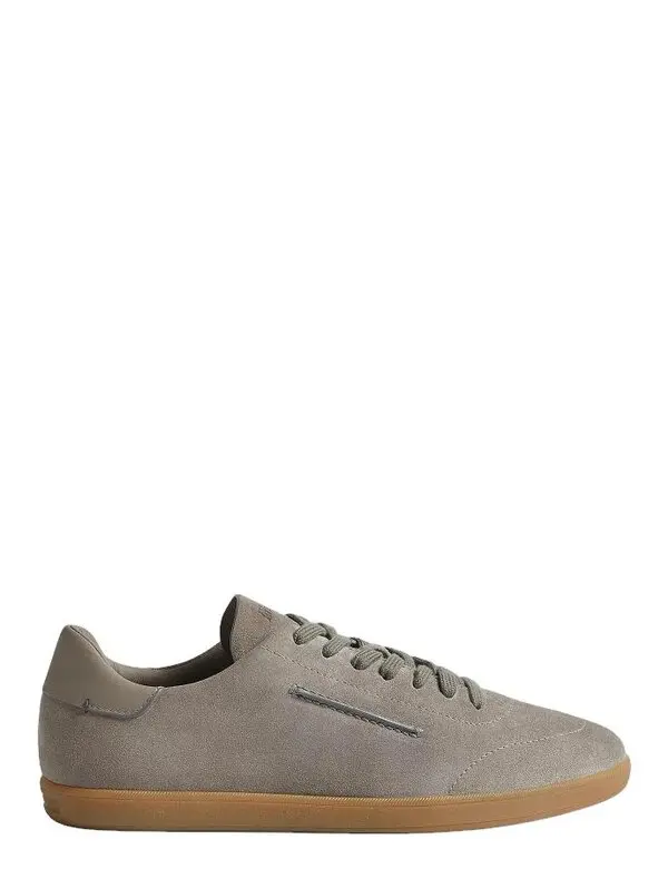 Zegna 232 Suede Sneakers - Grey