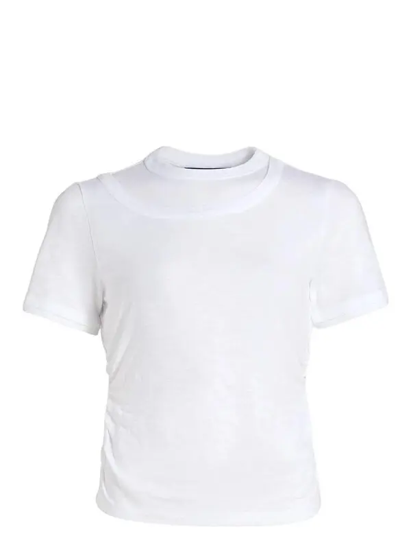 Veronica Beard Damian Cotton T-shirt - White