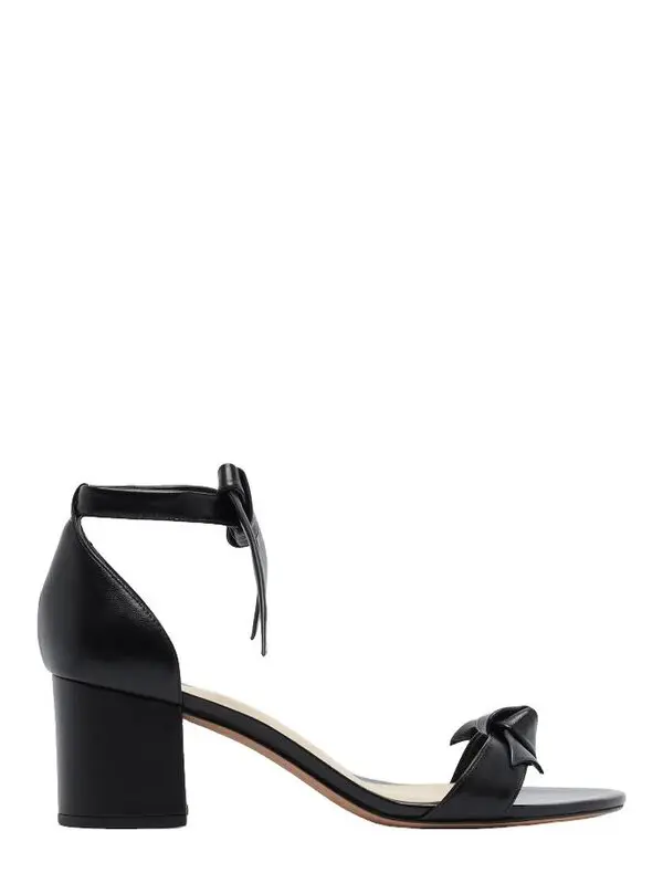 ALEXANDRE BIRMAN Clarita 60mm Leather Sandals - Black