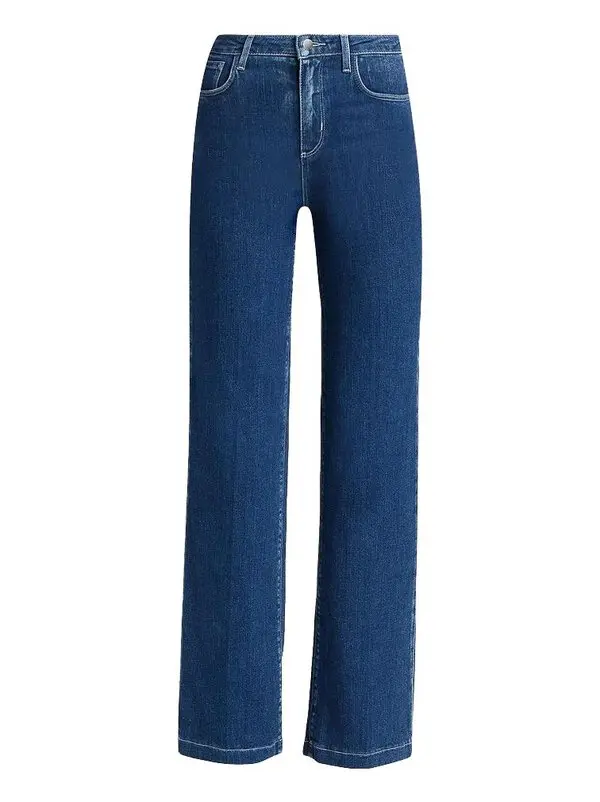 L'Agence Clayton High-rise Wide-leg Jeans - Lansing