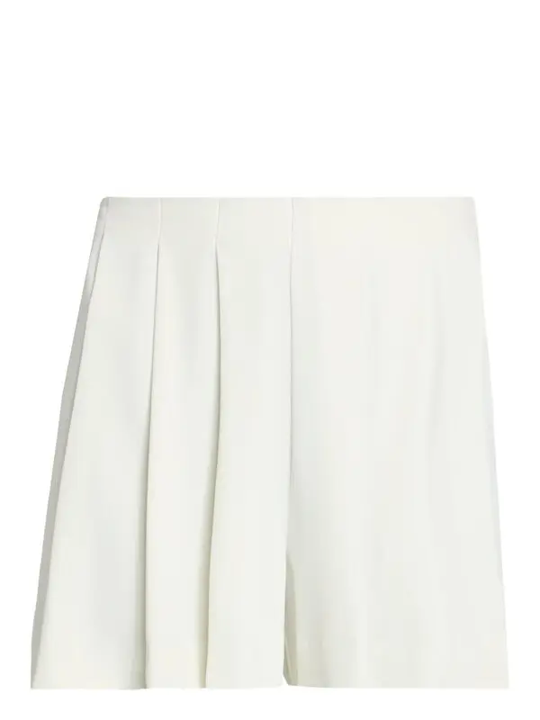 L'Agence Naamah Pleated Shorts - Ivory