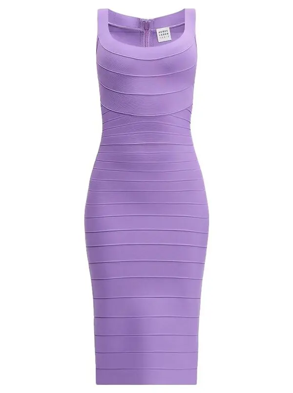 Herve Leger The Solara Bandage Midi-dress - Daphne