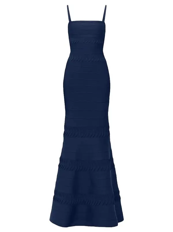 Herve Leger The Caitlin Gown - Storm