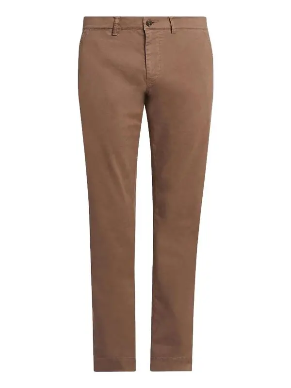 Etro Gart-dyed Chino Trousers - Walnut