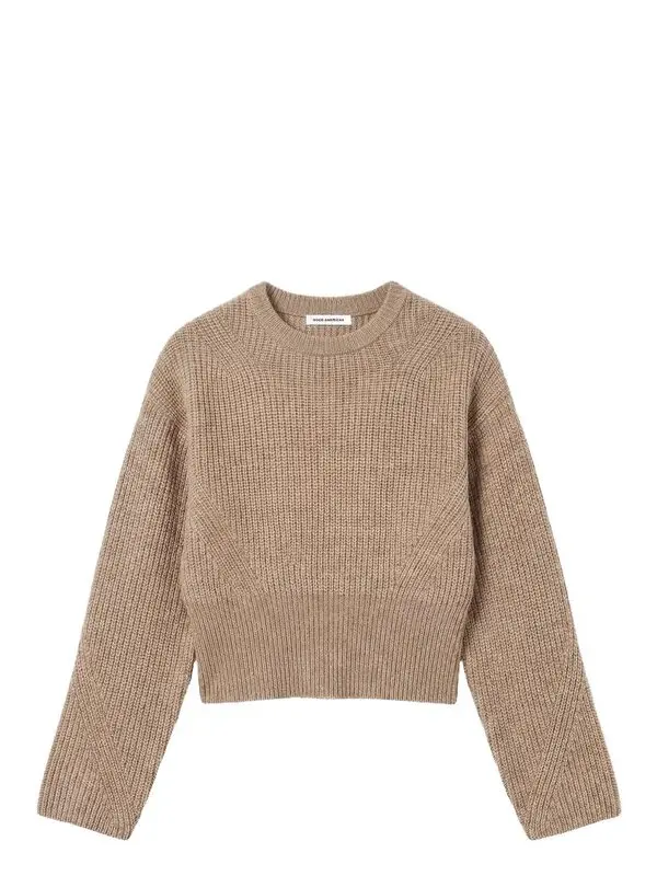 Good American The Chunky Knit Sweater - Dusk