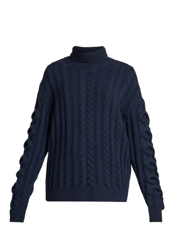 Etro Cable-knit Wool Sweater - Multi