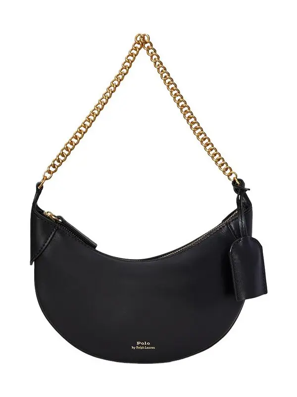 Polo Ralph Lauren Chain Mini Polo Id Bag - Black