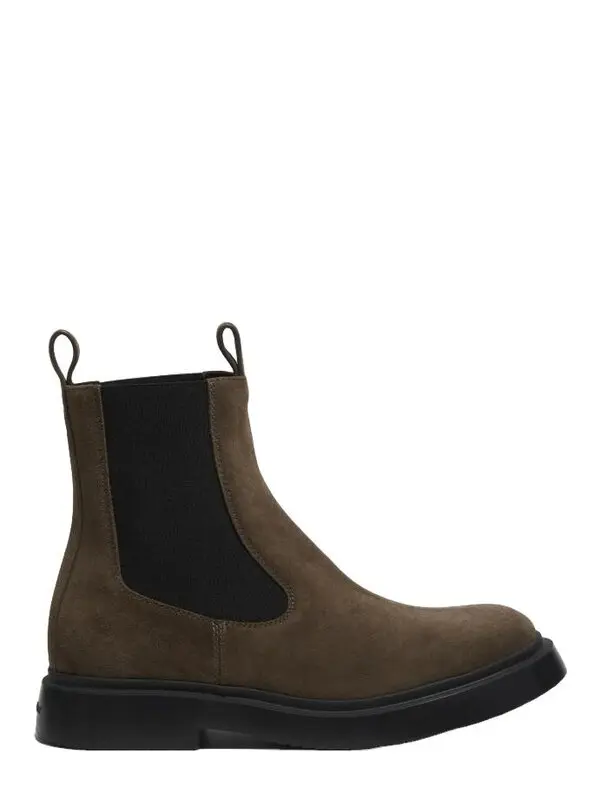 Proenza Schouler Bank 25mm Suede Chelsea Boots - Bark