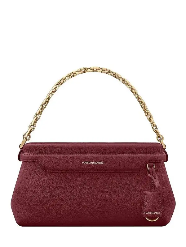 MAISON DE SABRE The Palais Soirée Top Handle Bag - Plum Red