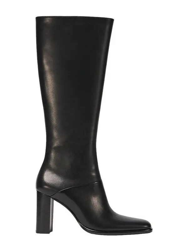 Simkhai Carolyn 85mm Leather Knee-high Boots - Black