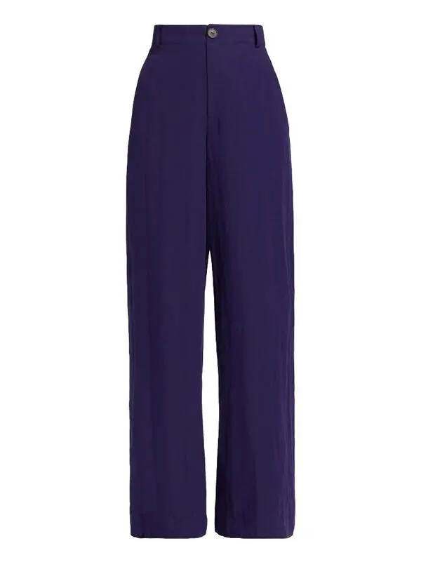 Vince Relaxed Wide-leg Pants - Dark Eclipse