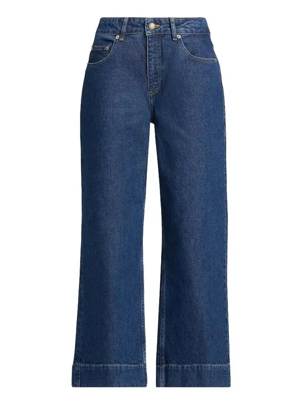 Cinq À Sept Joey Mid-rise Crop Jeans - Tide