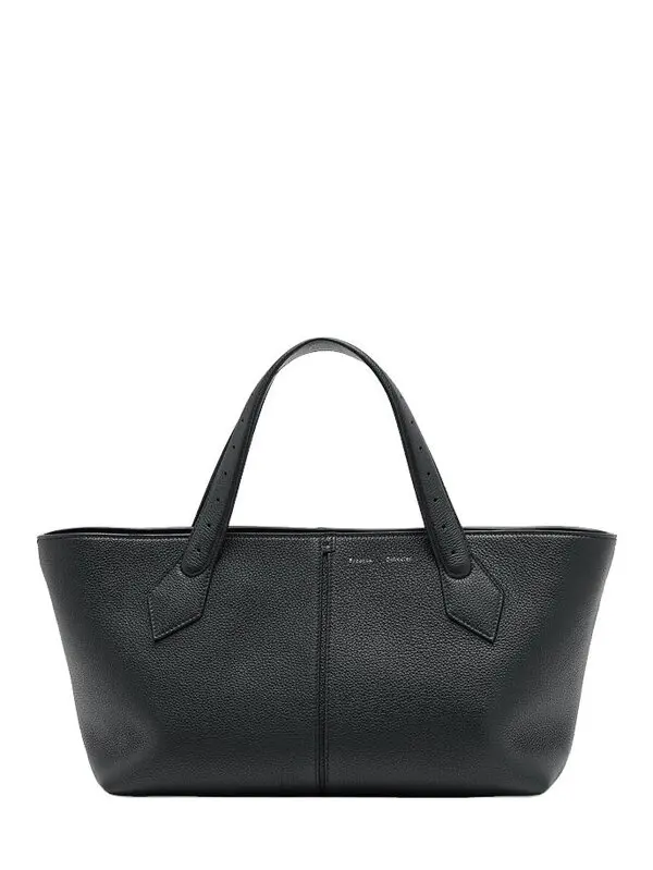 Proenza Schouler East West Chelsea Leather Tote Bag - Black