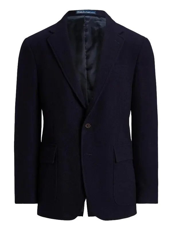 Polo Ralph Lauren Cashmere Single-breasted Blazer - Navy