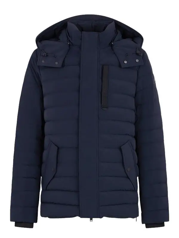Moose Knuckles Active Flex Greystone Puffer Jacket - Navy