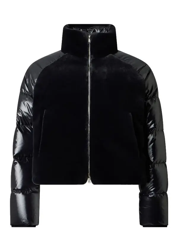 Moose Knuckles Queens Hybrid Bunny Down Jacket - Black