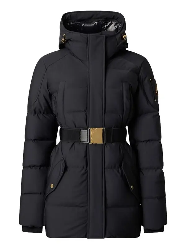 Moose Knuckles Gilded 3q Down Jacket - Black